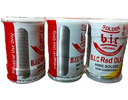 Naturewrap BIC Solder wire Rosin core Tin | Lead 1 KG (16Swg, Red ...