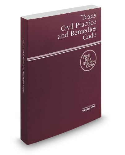 Texas Civil Practice And Remedies Code