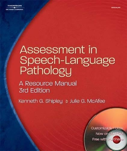 Assessment in Speech-Language Pathology: A Resource Manual : Spiral ...