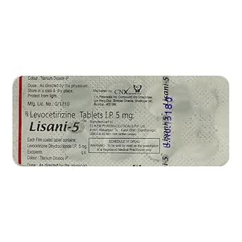 Lisani-5 - Strip of 10 Tablets : Amazon.in: Health & Personal Care