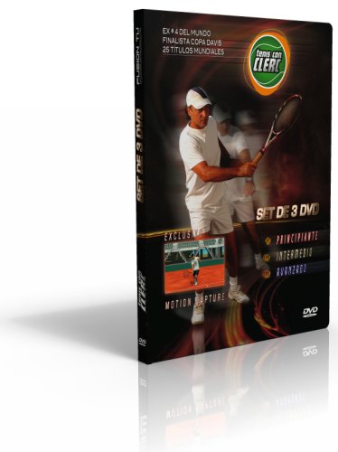 Amazon.com: Tenis con Clerc - SET DE 3 DVD - Trilogia Completa (Niveles ...