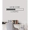 Amazon.com: Vinyl Wall Decal Game Zone Loading Wall Sticker Home Decor ...