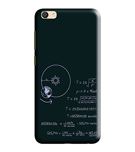 Hi-me Designer Phone Back Case Cover VivoX7 ( Mech Rulz Maths Formula ...