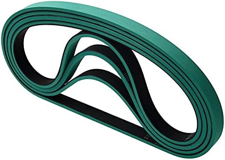 8mm Thick Green Timing Belt | Wear-Resistant Rubber Conveyor Belt for ...
