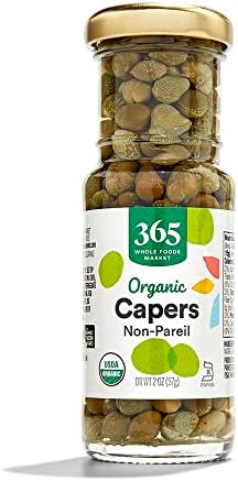 Amazon.com : 365 by Whole Foods Market, Organic Nonpareil Capers, 2 ...