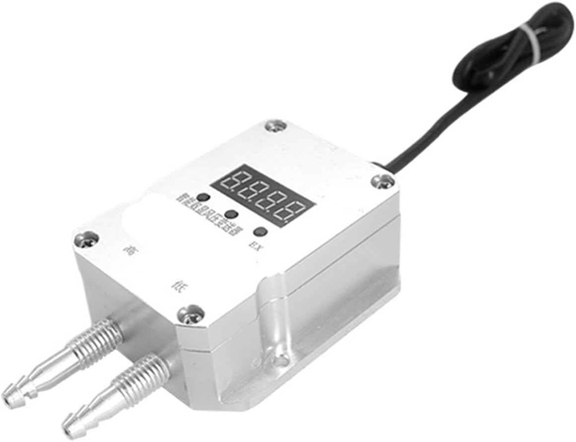Amazon.co.jp: 空気差圧送信機マイクロセンサー空気圧送信機LCDディスプレイ圧力送信機DC24V 4-20mA(RS485 output,0-1Kpa) : 産業・研究開発用品