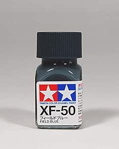 Amazon.com: Tamiya Color Flat Enamel Paint XF-50 Field Blue 10ml : Arts ...