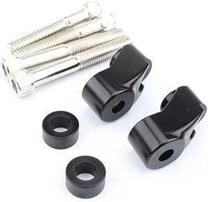 Amazon.co.jp: 39mm/49mm Chrome Tube Motorcycle Turn Signal Light ...