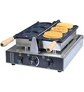 Amazon.com: CPVKRY Coin Waffle Maker for Egg Puff and Hong Kong Waffles ...
