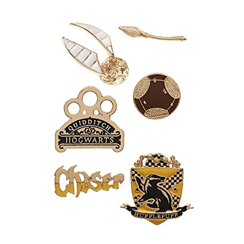 Harry Potter Chaser House Enamel Pin Set, Silver : Amazon.in: Toys & Games