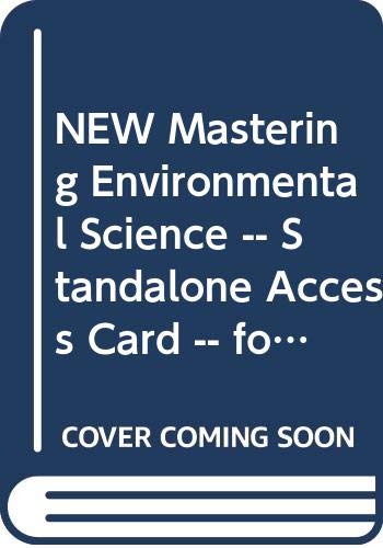NEW Mastering Environmental Science - Standalone Access Card - for ...