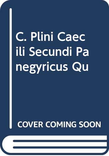 Amazon.in: Buy C. Plini Caecili Secundi Panegyricus Qu Book Online at ...