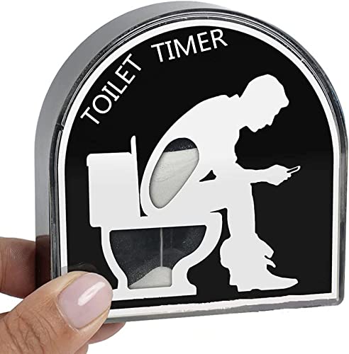 5 Minutes Toilet Hourglass Sand Timer, Sand Clock with Funny Prints for ...