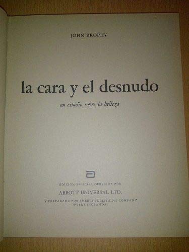 LA CARA Y EL DESNUDO: John Brophy: Amazon.com: Books