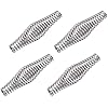 Amazon.com : SYCOOVEN 4 Pcs BBQ Spring Handle, Stainless Steel Smoker ...