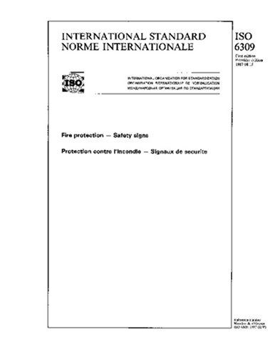 ISO 6309:1987, Fire protection - Safety signs | Amazon.com.br