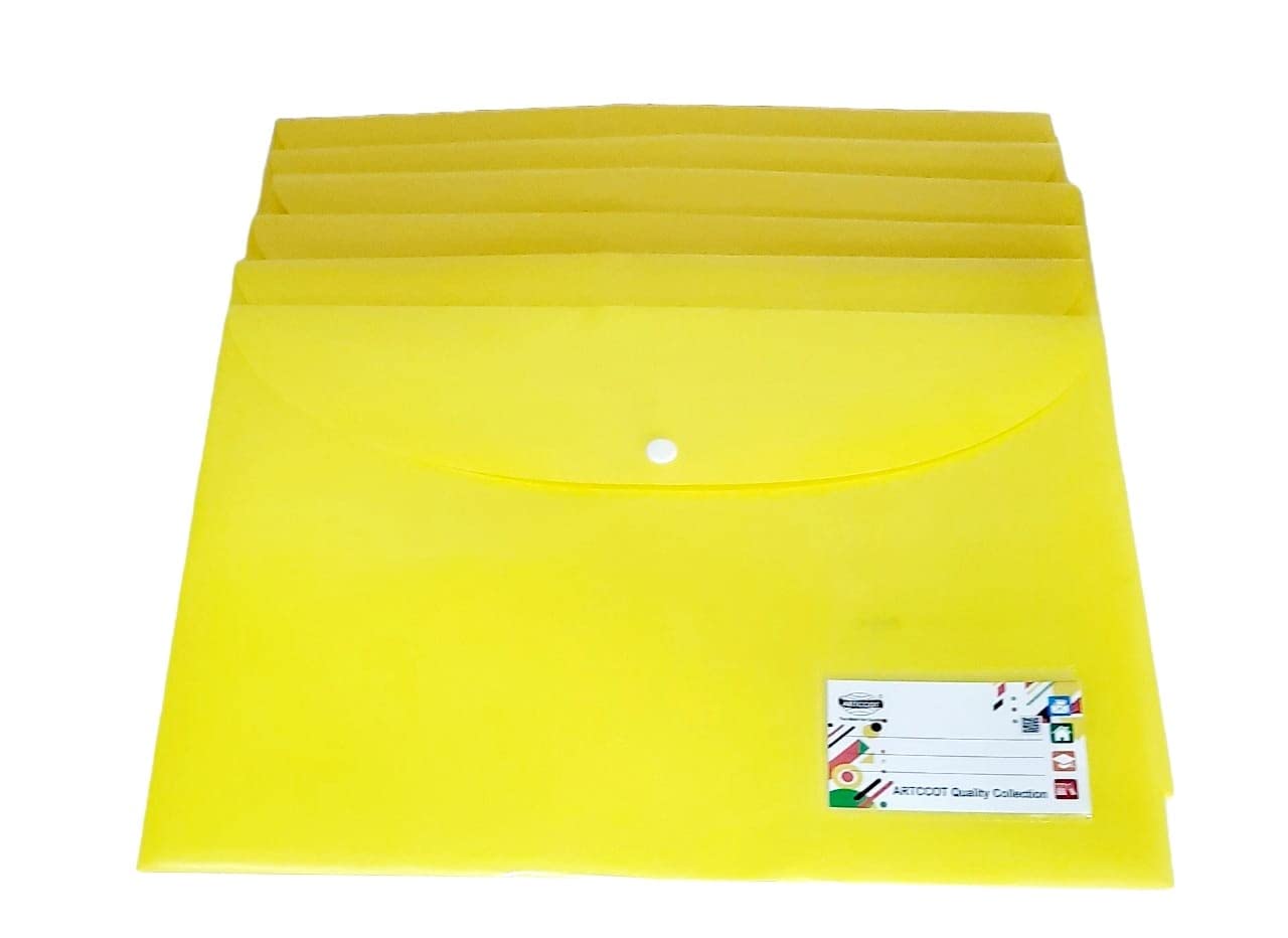ARTCCOT® Button Bag Folder Expandable 160 Micron| Document File | Size ...