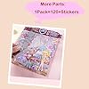 Amazon.com: Hanforado Princess Puffy Dress up Sticker Book(120+pcs ...