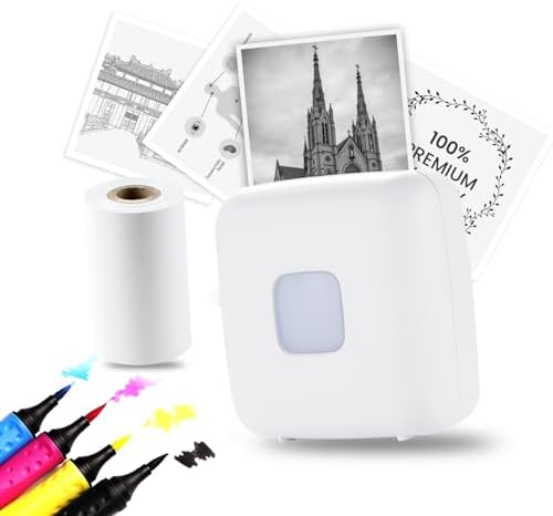 Phomemo Sticker Printer - Y02C Mini Pocket Sticker Printer,Portable ...