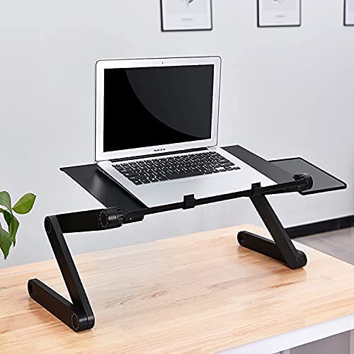 Laptop Stand T8 Adjustable Multi Functional Laptop Table for Bed ...