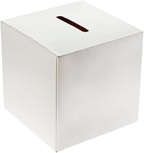 Amazon.com: Pack of 50 Blank Donation Box for Fundraising - 3 1/2 inch ...