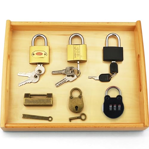 Snapklik.com : Inslat Montessori Lock And Key Toy Set For Toddlers ...