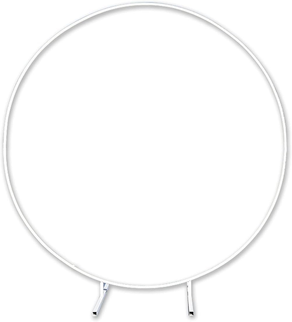 Amazon.com : Round Wedding Arch with Bases, Metal Garden Arch, Heavy ...