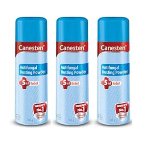 Buy Canesten Dusting Antifungal Powder Relief from Skin Irritation ...
