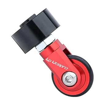 Meadawgs® Folding Bike Easy Wheel Roller Auxiliary Caster Embedded Fold ...
