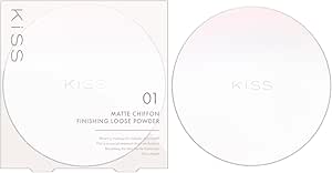 Amazon | kiss(キス) KiSS マットシフォン フィニッシングルースパウダー01 ライト 14g セミマット テカリを抑えてメイク持ちアップ | kiss(キス) | フェイス ...