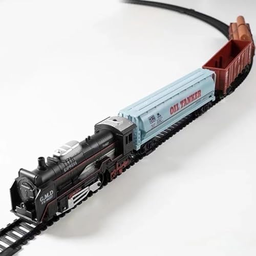Trains Model- Rail Chief Ready to Run 130 Piece Electric Train Set -2 ...
