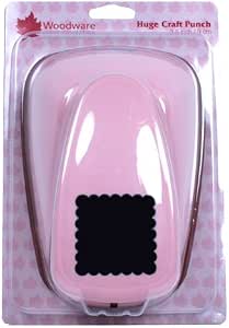 Woodware Craft Collection Huge Lever Punch - Scalloped Square : Amazon ...