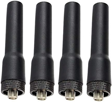 Amazon.com: Retevis Two Way Radio Antenna, Soft Dual Band SMA-F Antenna ...