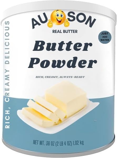 Real Butter Powder 36 oz Can | Emergency Food Supply | Real Butter ...