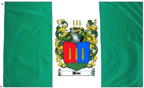 Amazon.com : Bote Family Crest / Coat of Arms Flag. Large 3 ft. x 5 ft ...