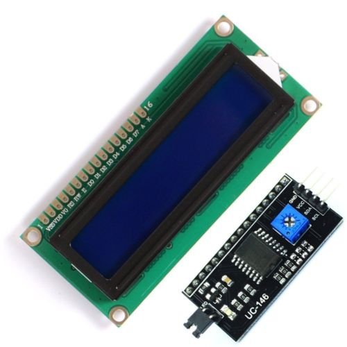 ShineBear 1PCS 1602 16x2 HD44780 Character LCD + IIC/I2C Serial ...