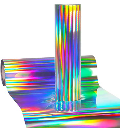 V2 HTV Heat Transfer Vinyl Film Metallic Chrome (Holographic - Want It All