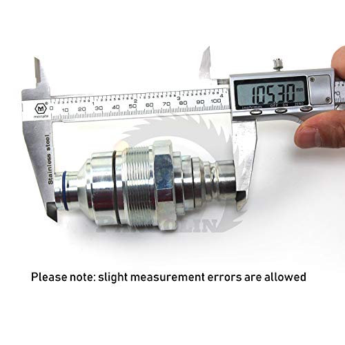 Snapklik.com : 7246799 Hydraulic Male Flat Face Quick Connect Coupler ...