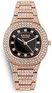 BRUNO MILANO Analog Creative Skeleton Watch With Spinning Wheels And ...