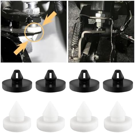 Amazon.com: 8PCS Car Brake Pedal Stop Pad,Rubber Brake Switch Stopper ...
