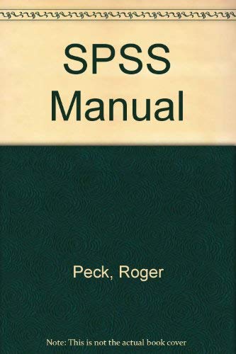 SPSS Manual : Buy Online at Best Price in KSA - Souq is now Amazon.sa ...