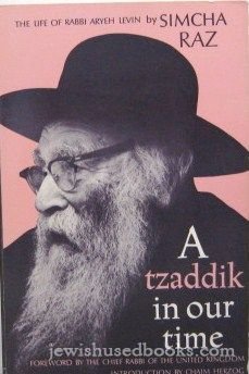 A tzaddik of our time: The life of Rabbi Aryeh Levin: Raz, Simhah ...