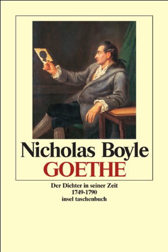 Amazon.com: Goethe 1. 1749-1790: 9783458347255: Boyle, Nicholas: Books
