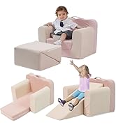 Amazon.com: Parkside Wind Toddler Folding Couch,2-in-1 Flower Shaped ...