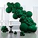 Amazon.com: PartyWoo Hunter Green Balloons, 127 pcs Dark Green Balloons Different Sizes Pack of ...