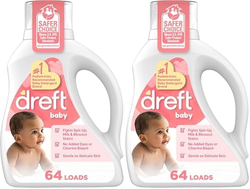 Amazon.com: Dreft Liquid Laundry Detergent for Babies, tackles 100% of ...