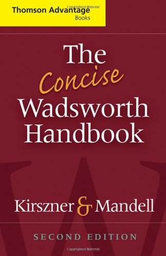 Amazon.com: The Concise Wadsworth Handbook (Cengage Advantage Books ...