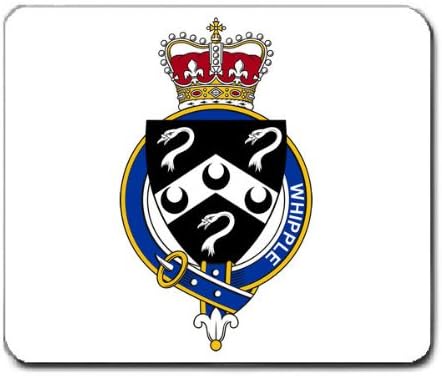 Amazon.com: Whipple England Family Crest Coat of Arms Mouse Pad ...