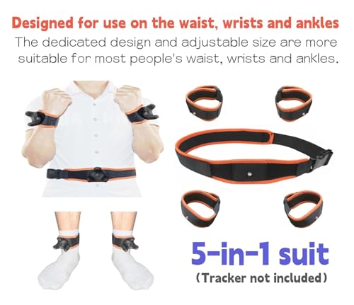 Buy Jadery VR Tracker Straps 5 in1, for Vive Ultimate Tracker, Vive ...