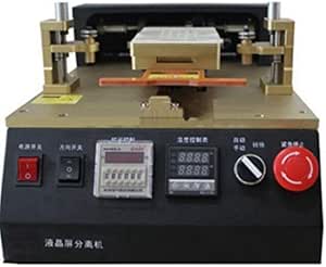 NAKEAP Newest Black Built-in Air Vacuum Pump Metal Semi Automatic LCD ...